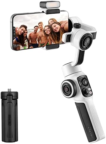 سعر Zhiyun Smooth 5S Professional Gimbal Stabilizer for Smartphone, Handheld 3-Axis Phone Gimbal ...