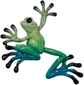 Amazon.com: Kitty's Critters 8286 Little Lucy Wall Mounted Frog, 10-1/4 ...