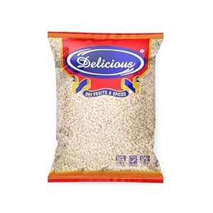 Delicious White Sesame Seeds 200gm (Pack of 1) Premium White Til Packed ...