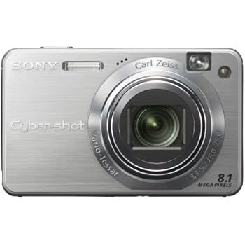 Amazon.com : Sony Cybershot DSCW150 8.1MP Digital Camera with 5x Optical Zoom with Super Steady ...