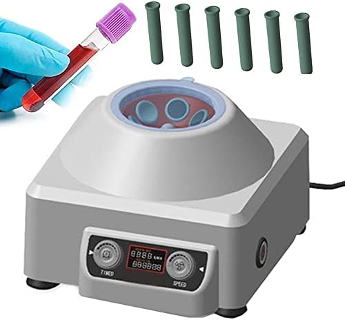 Electric Lab Centrifuge, Blood Centrifuge LCD Display Low-Speed Fat Beauty Prp Plasma Serum ...