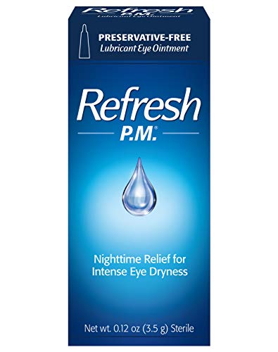 Refresh P.M. Lubricant Eye Ointment, Nighttime Relief, Preservative ...
