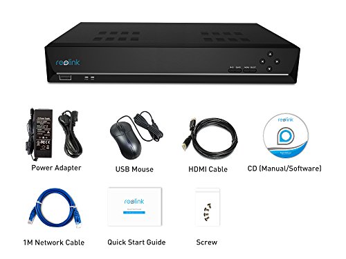 Reolink PoE NVR 16 Channel Includes 3TB-FBA_RLN16-410 | CAMERA SECURITY ...
