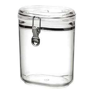 Amazon.com - Felli® Round Rectangular 58 oz. Canister w/Bail Lid ...