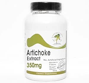Amazon.com: Artichoke Extract 350mg ~ 100 Capsules - No Additives ...