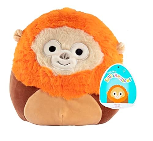 Squishmallow 8" Robb The Orangutan - Official Kellytoy Plush - Cute and ...