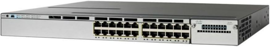 Amazon.com: Cisco WS-C3850-24XU-S 24 100Mbps/1/2.5/5/10 Gbps UPOE ...