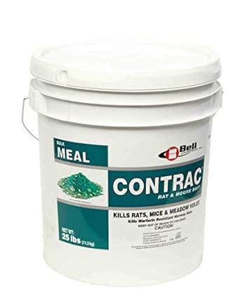 Amazon.com : Contrac Bulk Meal Bait - 1 Pail (25 lbs.) : Patio, Lawn ...