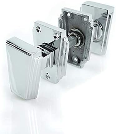 Art Deco Vintage Contemporary stylish Antique Style Solid Brass Victorian Door Knobs Mortice ...