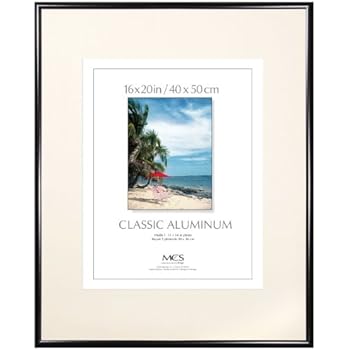 Amazon.com: MCS 22x28 Inch Aluminum Poster Frame, Black (44283): Home ...