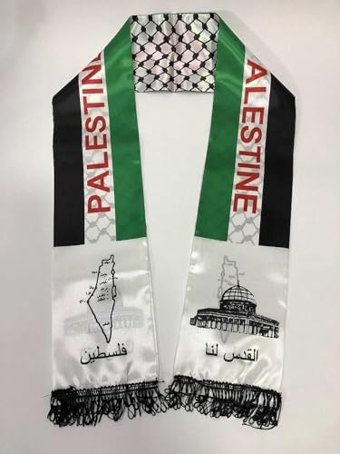 Palestine Scarf Palestine Scarf Shawl Map and Flag of Palestine price ...
