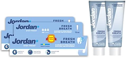 Jordan* Fresh Breath Toothpaste, 2 X 75 ml price in UAE | Amazon UAE ...