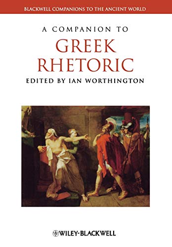 Amazon.com: A Companion to Greek Rhetoric: 9781444334142: Worthington ...