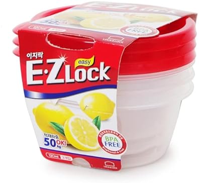 Lock & Lock EZ LOCK CIRCULAR CONTAINER 120ML 3P SET price in Egypt ...