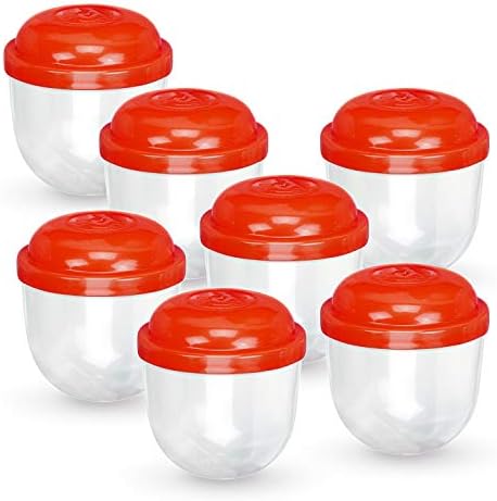 Entervending Vending Machine Capsules - 2 Inch Frosty-Clear Acorn ...