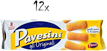 12 Barilla Pavesi Pavesini GLI Originali Italian Biscuits Cookies 200g ...