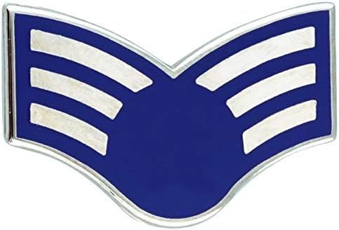 Amazon.com: Air Force Senior Airman Rank Old Style Blue Enameled Rank ...