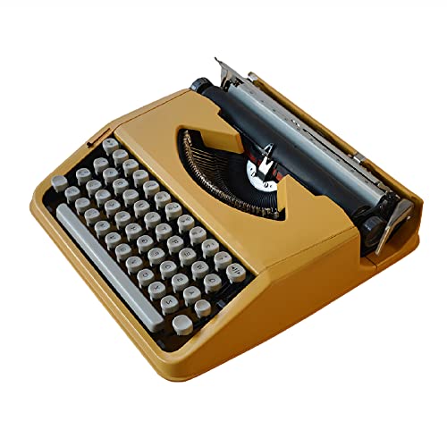 Mua Amdsoc Old Fashioned Mechanical Typewriter - Bright Yellow - Normal ...