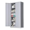 Atripark Metal Storage Cabinet with Lock, 72" Lockable Garage Tool ...