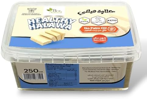 Healthy & Tasty KETO Healthy Halawa Spread with Stevia 250 gm, No Palm ...