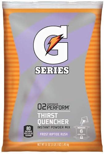 Gatorade Perform 02 Instant Powder Drink Mix 50.9 oz makes 6 Gallons ...