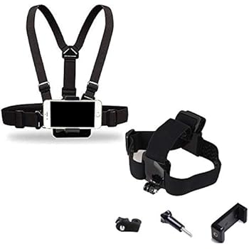 Amazon.com: Use Your Mobile Phone as Action Camera Body Chest Mount ...