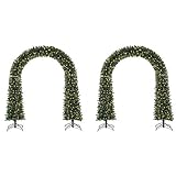 Pre-lit Christmas Tree Arch - The Green Head