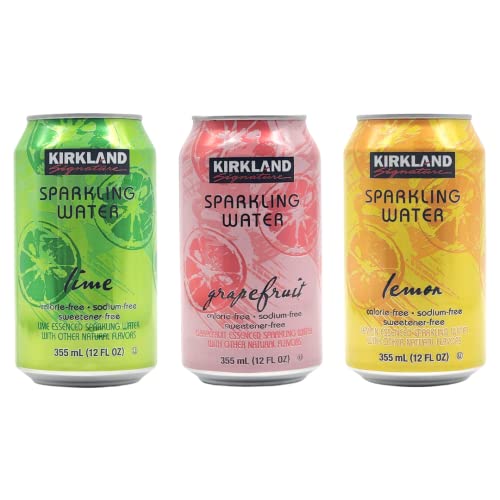 Seltzer Sparkling Water Variety Pack -12 Fl Oz Cans - (18-Count ...