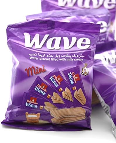 Mini Wave Wafer Biscuit Filled With Milk Cream price in Egypt | Amazon ...