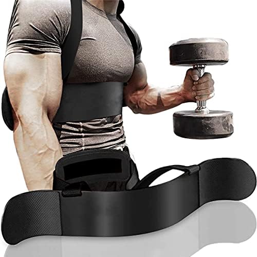 Arm Blaster for Biceps & Triceps, Adjustable Bicep Isolator Arm Curl ...