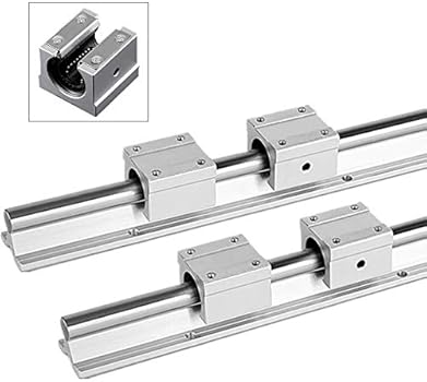 Linear Motion Products CNCCANEN Linear Rail SBR20-1500mm 2Pcs Linear ...