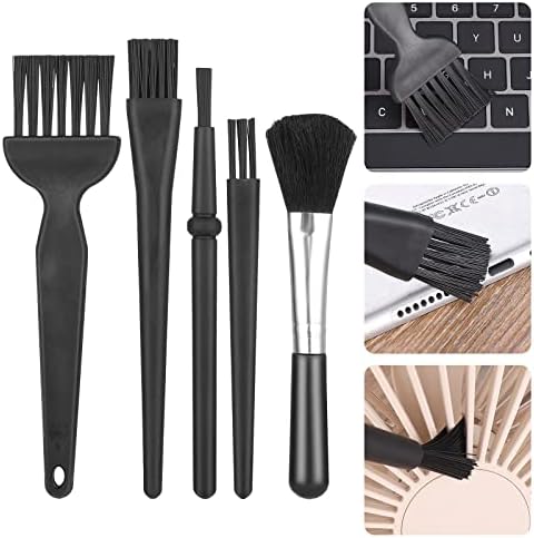 GraGra Keyboard Cleaning Brushes Kit, 5 Pieces Plastic Anti Static ...