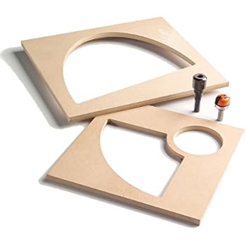 BOWL AND TRAY TEMPLATE SET By PEACHTREE WOODWORKING - Router Templates ...
