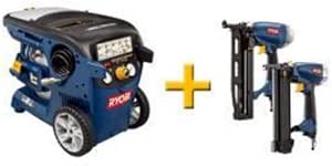 Ryobi 3-Gal. Oil Free Air Compressor - - Amazon.com