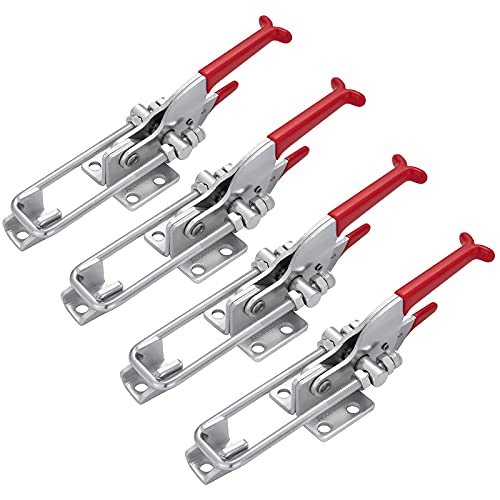 Accessbuy Self-Lock Large Toggle Latch, 2000Lbs Holding Capacity ...