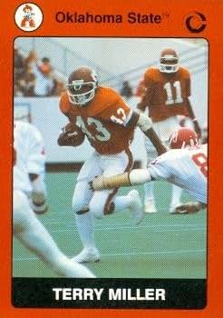 Amazon.com: Terry Miller Football Card (Oklahoma State) 1990 Collegiate ...
