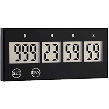 Amazon.com: Digital Countdown Days Timer - AIMILAR 999 Days Count Down Timer for Vacation ...
