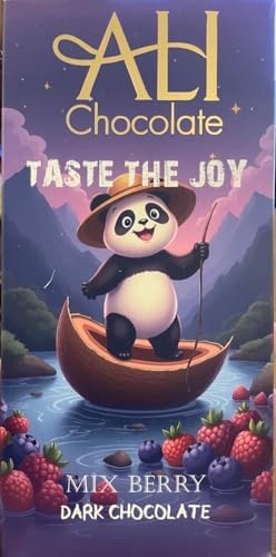 ALI Chocolate - Dark mix berry Chocolate - 80g price in Egypt | Amazon ...