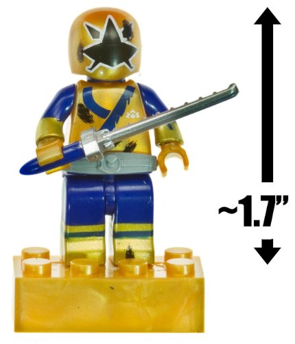 Battle Damage Gold Ranger ~1.7" Micro-Figure: Power Rangers - Import It All