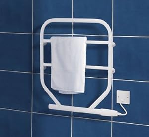 Dimplex TRS120 Oil Filled Electric Towel Rail - 120 watt (White ...