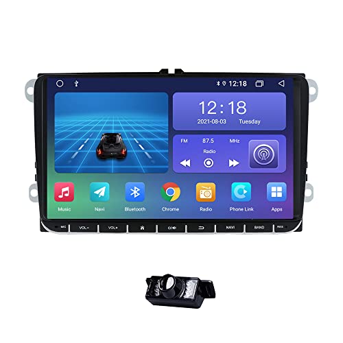 hizpo for Amarok Caddy Golf Passat 8 Inch Car Stereo Double 2 Din Audio ...