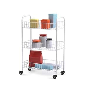 Amazon.com: Metaltex Rolling Cart Siena: Home & Kitchen