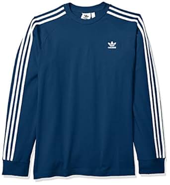 adidas Originals Men's 3-Stripes Long Sleeve T-Shirt at Amazon Men’s ...