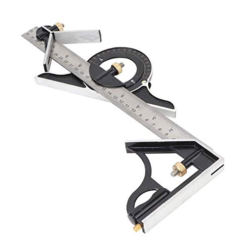 Fafeicy Stainless Steel T Square Ruler Adjustable Sliding Combination ...