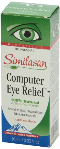 Similasan Computer Eye Relief Eye Drops 0.33 Fluid Ounce, for Temporary ...
