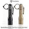 Thyrm Switchback Large 2.0 Flashlight Ring (Urban Grey, Non-Dual Fuel Version) Finger Release ...