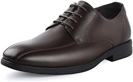 Mofri Men's Dress Shoes Formal Oxfords, Darkbrown Pu1, 8.5 price in ...