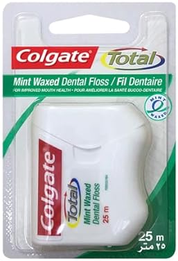 Colgate Mint Waxed Dental Floss Ribbon 25m price in UAE | Amazon UAE ...