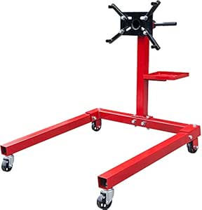 Torin Big Red Steel Rotating Engine Stand: 1, 250 lb Capacity, Engine ...