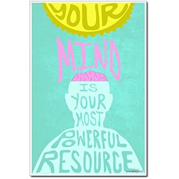 Amazon.com: Open a Book Grow Your Mind - NEW Classroom Motivational ...